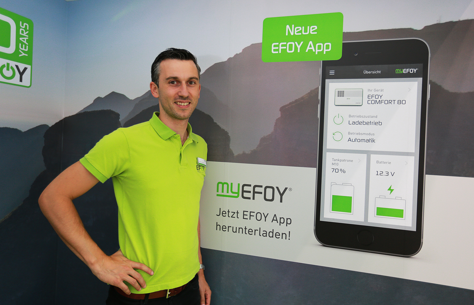 Teknomaskin AS | Efoy lanserer ny app-funksjon